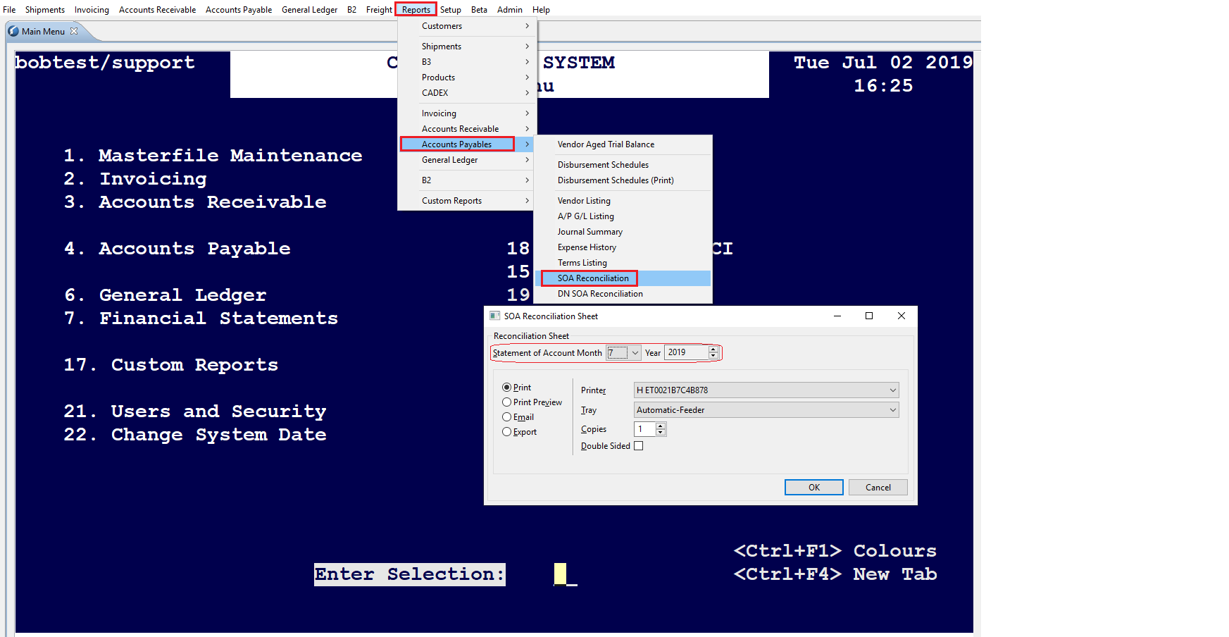 SOA Reconciliation & DN/SOA Reconciliation – Candata Support